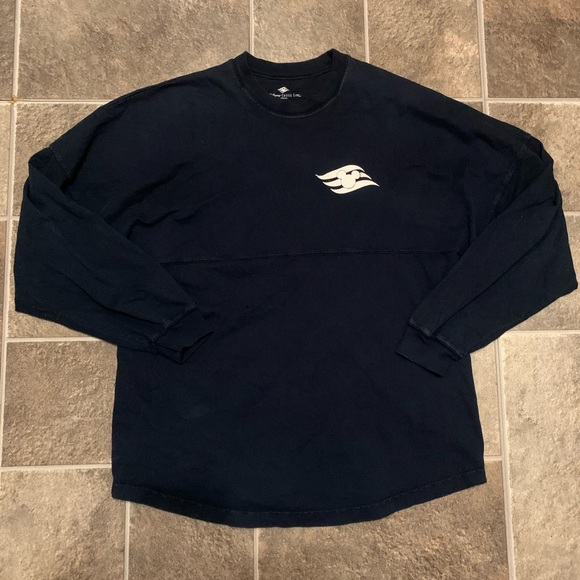 Disney | Shirts | Disney Cruise Line Dcl Navy White Spirit Jersey L ...